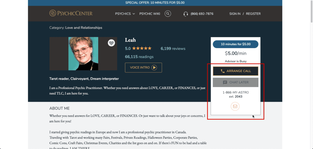 PsychicCenter Review 2026 — Boutique Psychic Guidance