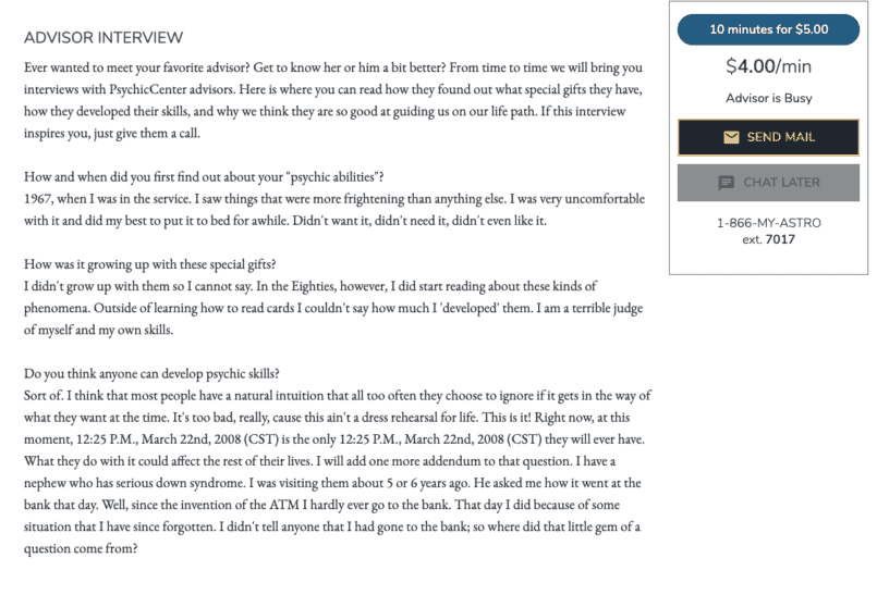 PsychicCenter Review 2024 — Boutique Psychic Guidance