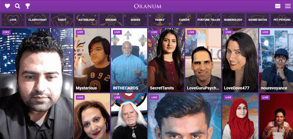 Oranum Review (2022) — Watch Psychics Live for Free