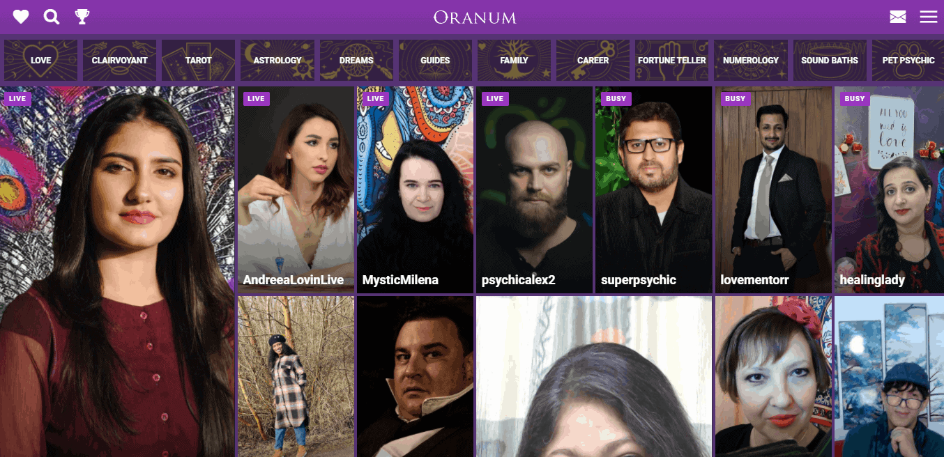Oranum Review (2022) — Watch Psychics Live for Free